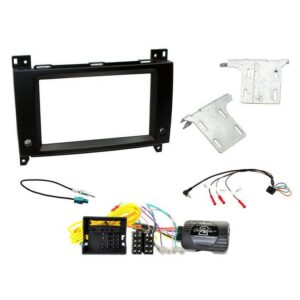 FITTING KIT MERCEDES VITO 15 ON DBL DIN WITH INTERFACE & AERIAL ADAPTER ...