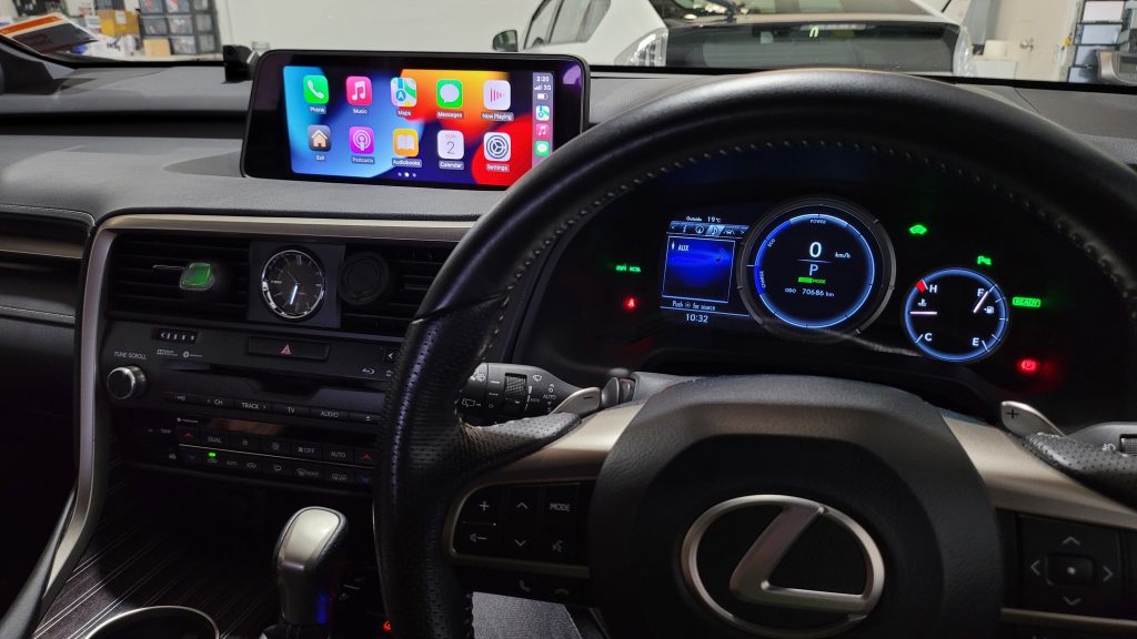 LEXUS LS GS RX ES LC IS RC NX Wireless Apple Carplay & Android Auto ...