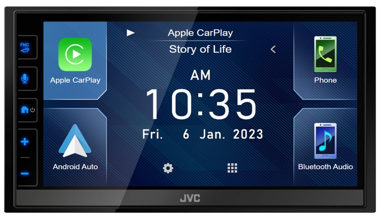 JVC KW-M785BW Wireless Carplay/ Android Auto "FREE Installation" T&C's ...