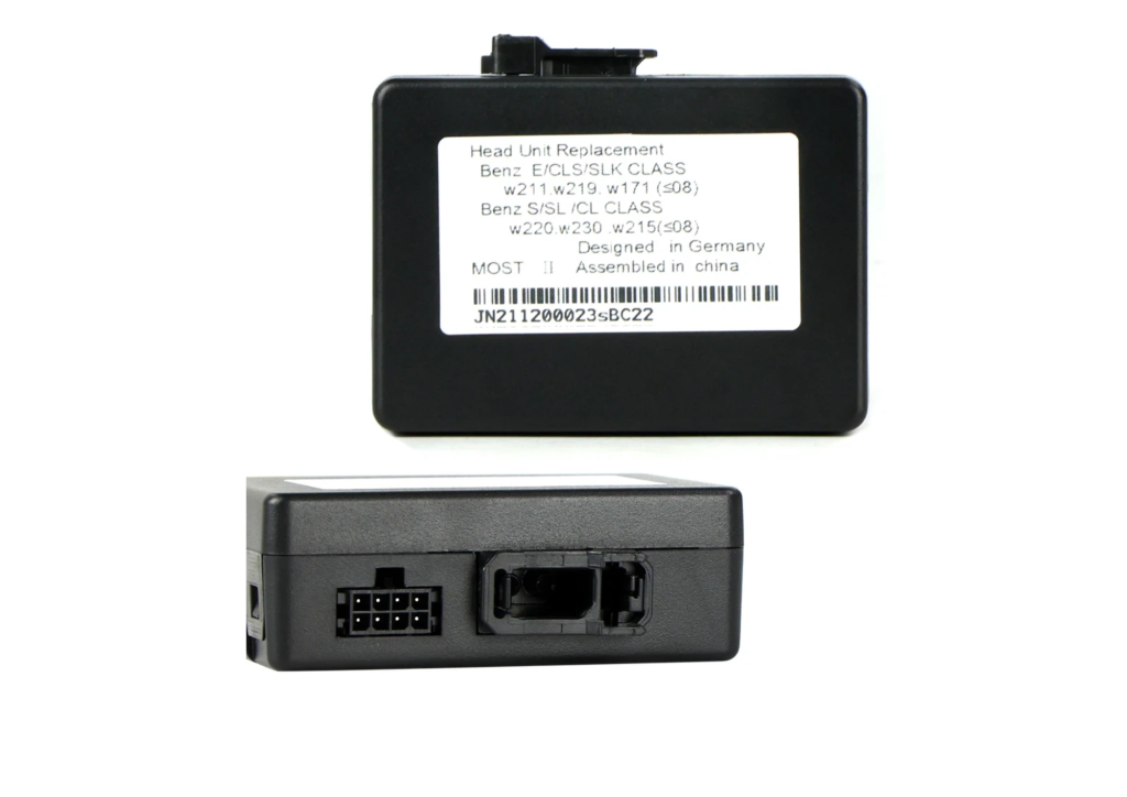 Mercedes Benz w211 fiber recorder car aux optical fiber decoder Most ...