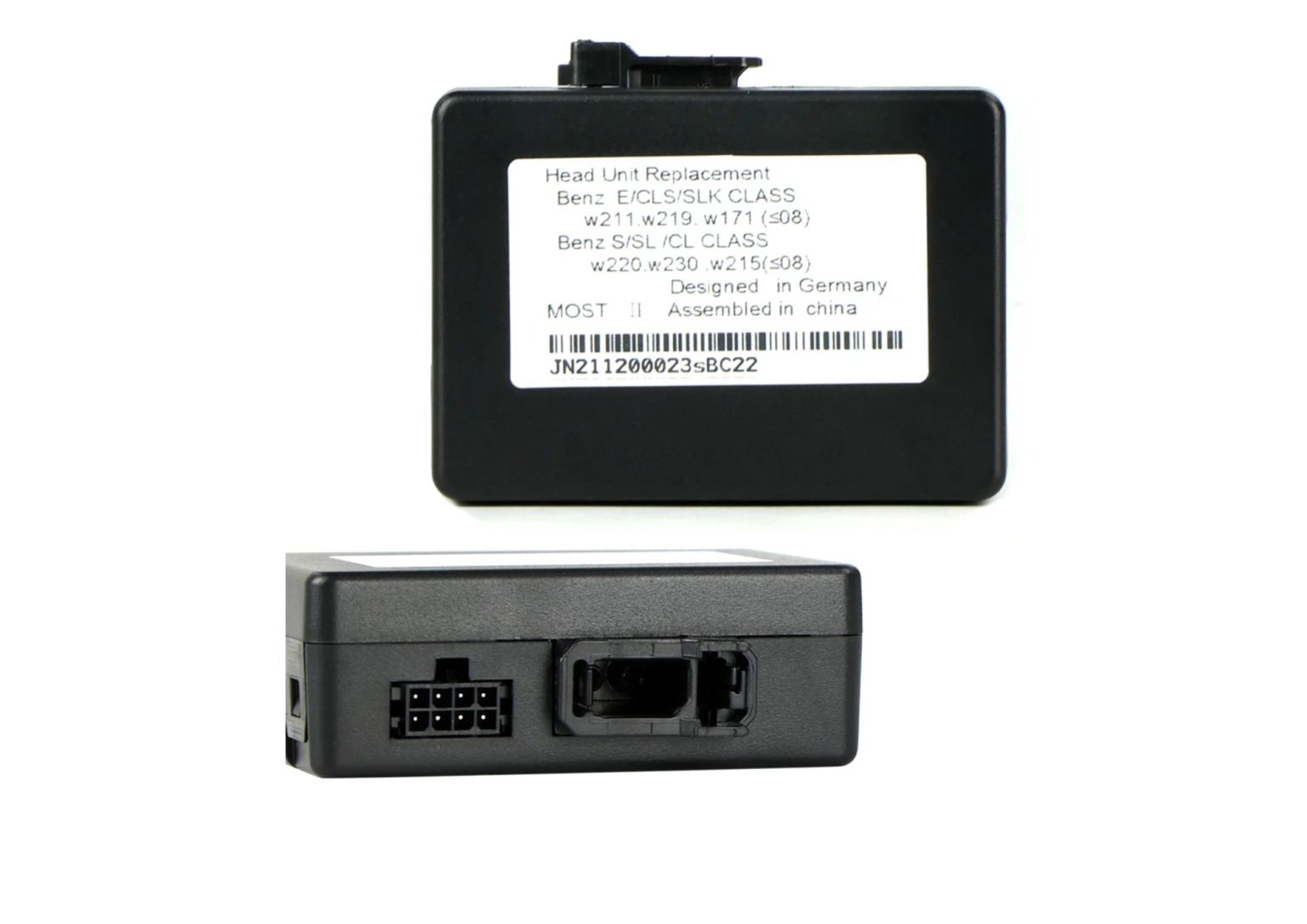 Mercedes Benz w211 fiber recorder car aux optical fiber decoder Most ...