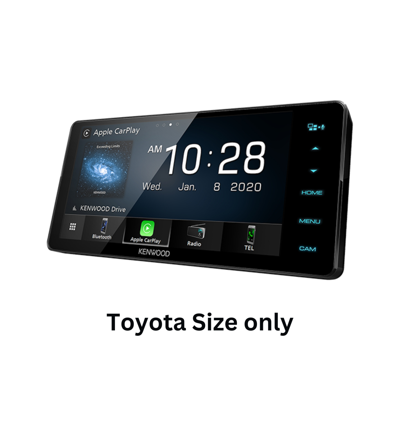 Kenwood DMX820WS Toyota Size only Apple Carplay & Android Auto (FREE ...